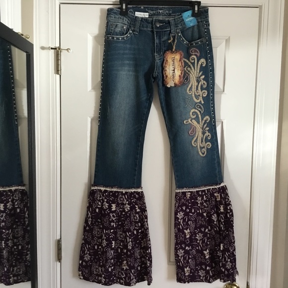 Trinity Ranch | Jeans | Nwt Trinity Ranch Upcycled Bell Bottom Flare ...
